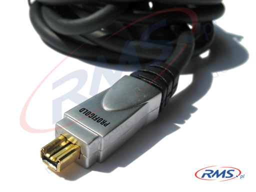Kabel FireWire (DV, i-Link) 4pin - 4pin Profigold PGM6105 - 5m