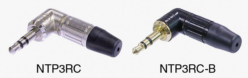 Neutrik NTP3RC Wtyk mini jack stereo (3,5mm) kątowy