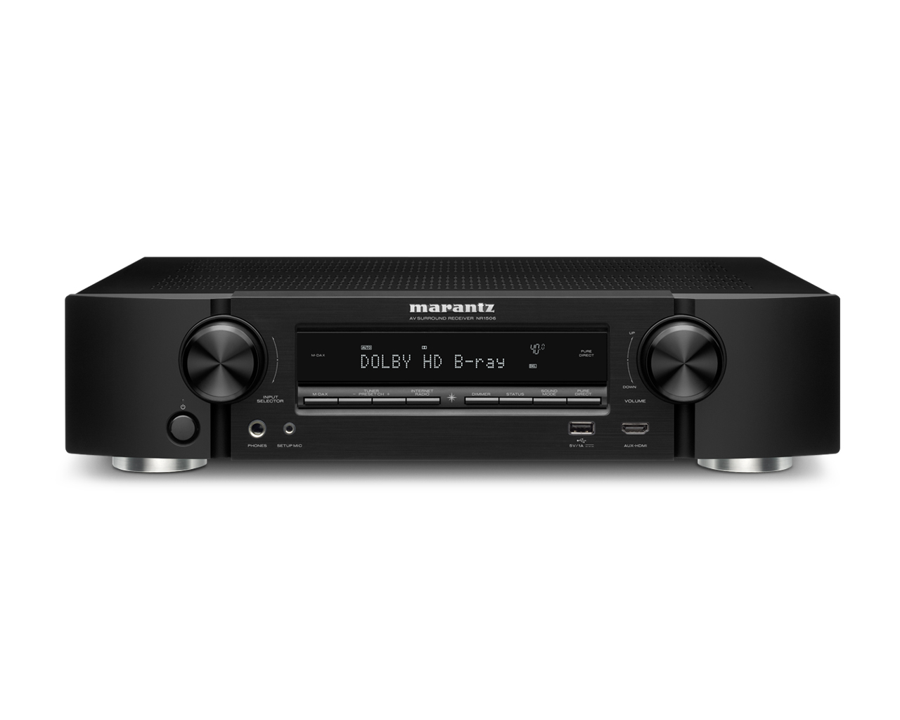 Marantz NR1506 (NR 1506) Amplituner kina domowego 5.2 z 4k Ultra HD, Wi ...