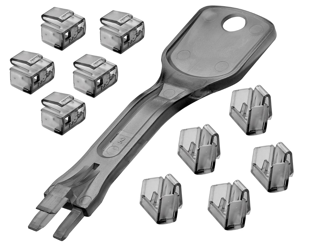 Lindy 40470 Blokada (bloker) portu RJ45 czarny 10 szt. z kluczem cena