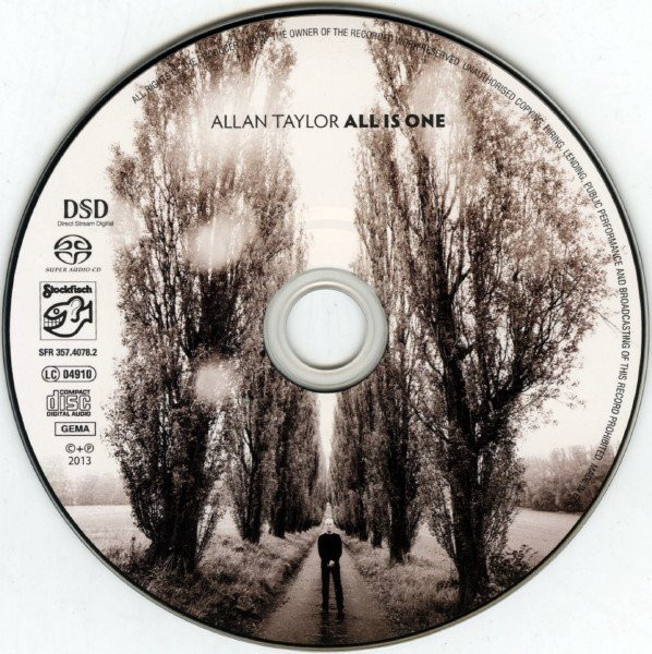 Allan Taylor - All Is One Płyta SACD cena