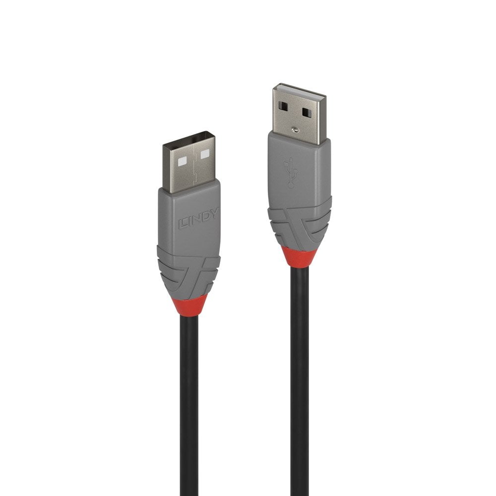 Lindy 36690 Kabel USB 2.0 A-A Anthra Line - 0,2m cena