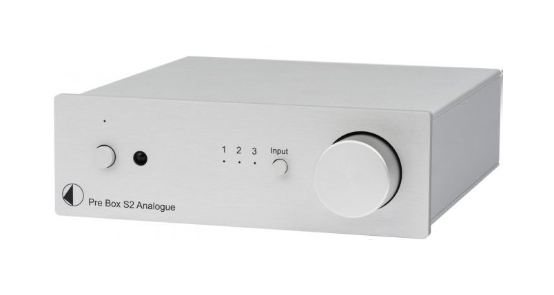 Pro-Ject Pre Box S2 Analogue (PreBox S-2) Stereo Line preamplifier ...