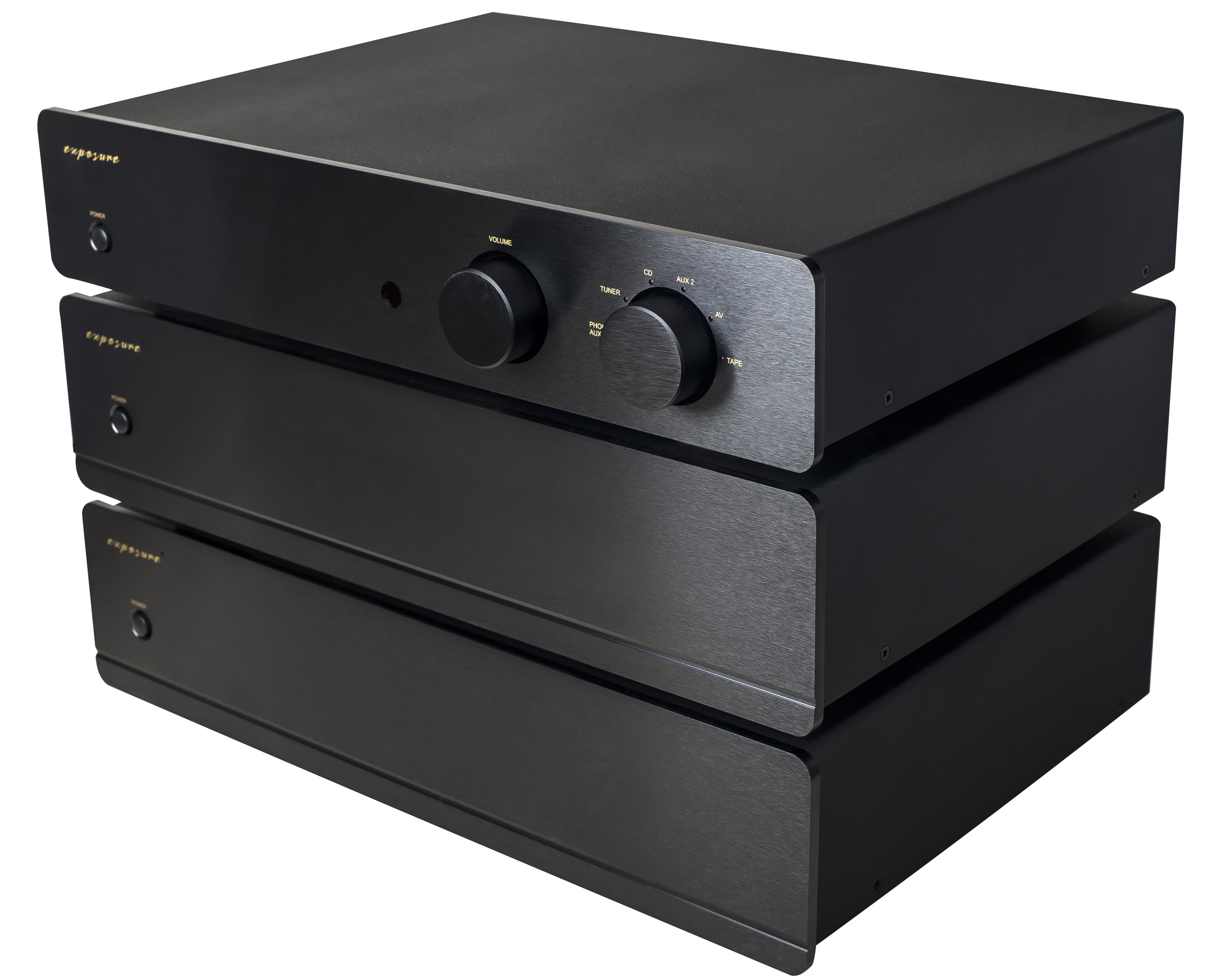 Exposure 3010 S2 PWR Mono (3010S2) + Exposure 3010 S2D Preamp (3010S2D ...
