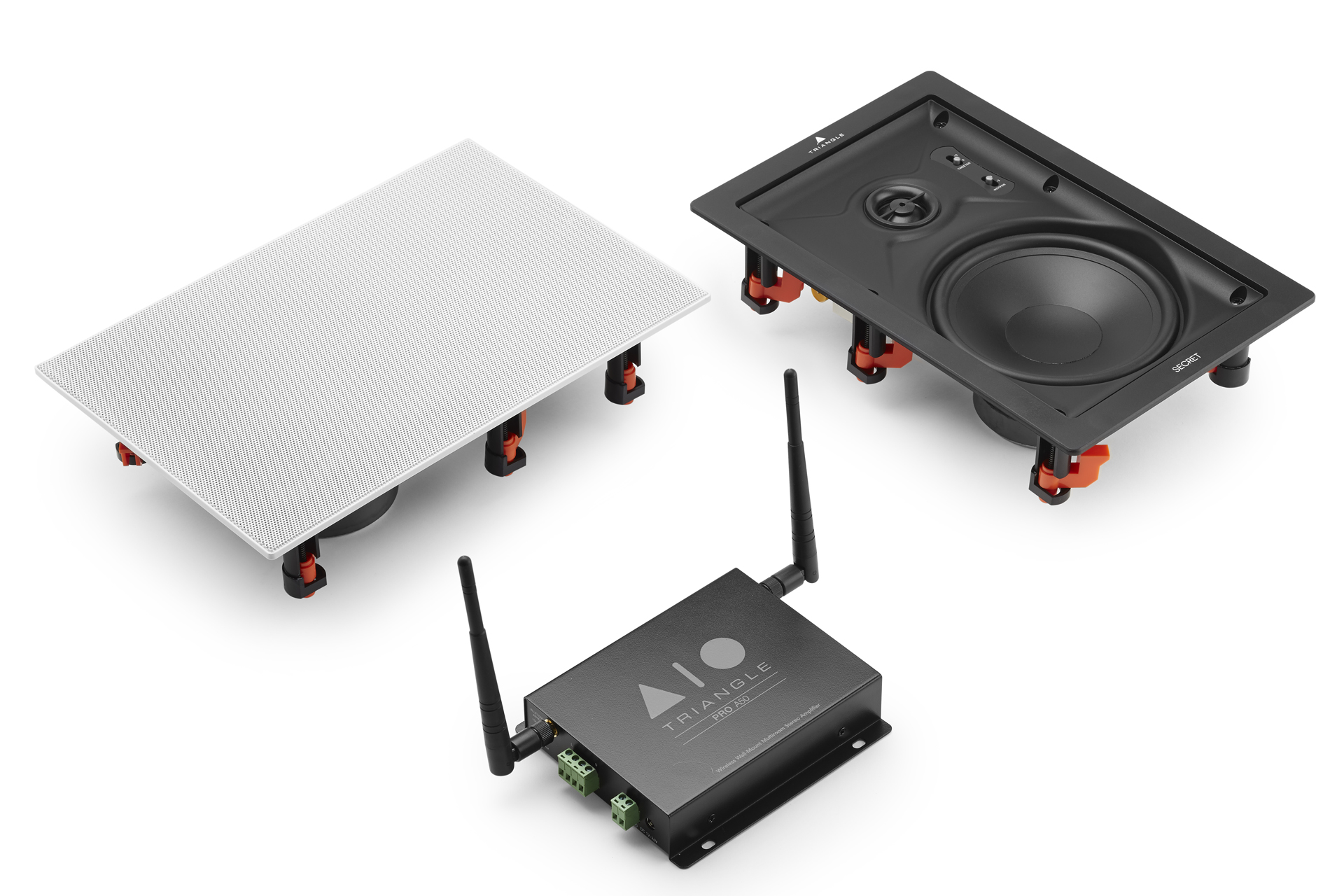 Triangle AIO PRO A50 (A 50) Wzmacniacz stereo 2x50W RMS instalacyjny ...