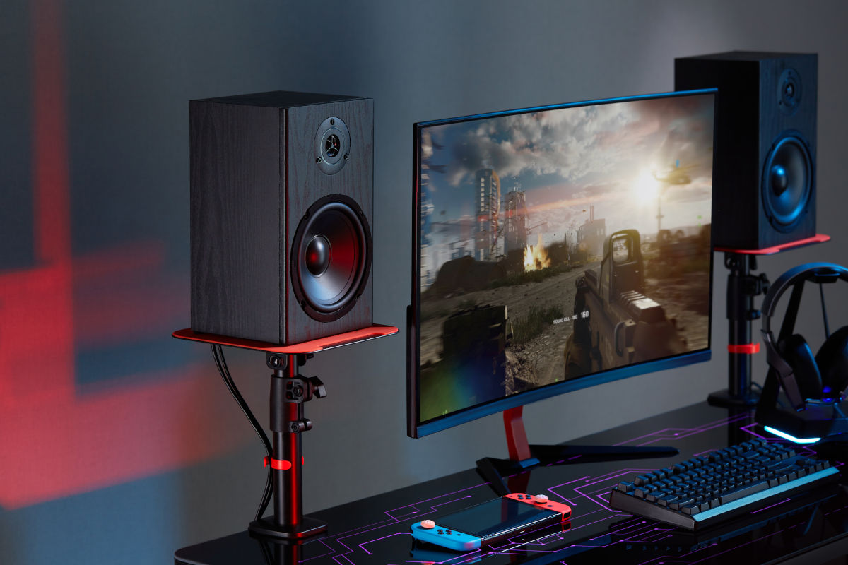 Mozos MSK4 Stojaki / podstawki pod monitory studyjne, biurkowe - para