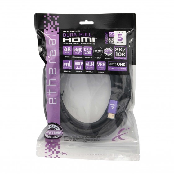 Ethereal / Metra AV Ethereal MHY-LUHDME5-5M Kabel Dura-Pull HDMI 2.1 ...