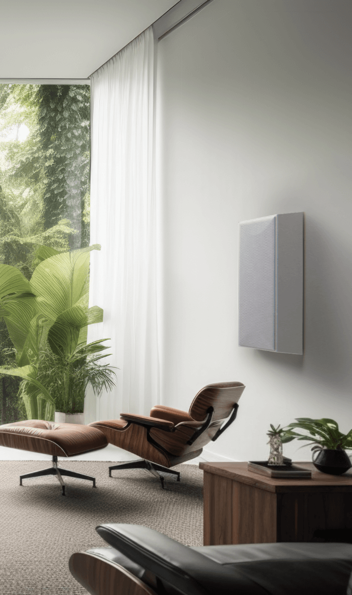 Perlisten OWF5i (OWF-5i) Ramka na ścianę do głośników S5i-LR (S5iLR ...