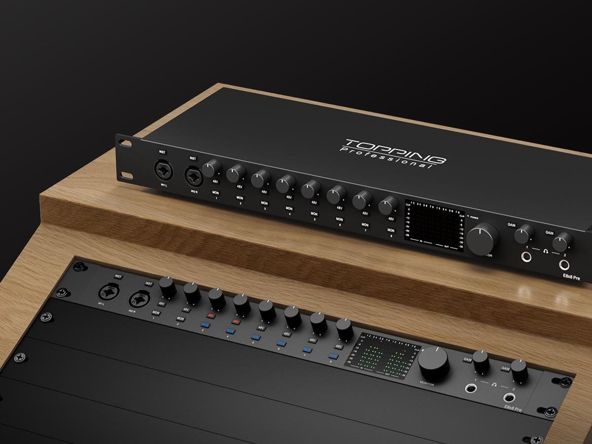 Topping E8x8 Pre – Advanced 8x8 Audio Interface price - RMS-store.eu ...