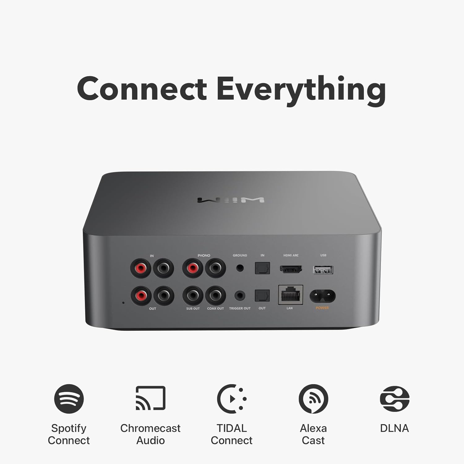 WiiM Ultra Streamer i Przedwzmacniacz Chromecast, Wi-Fi, Bluetooth 5.3 cena