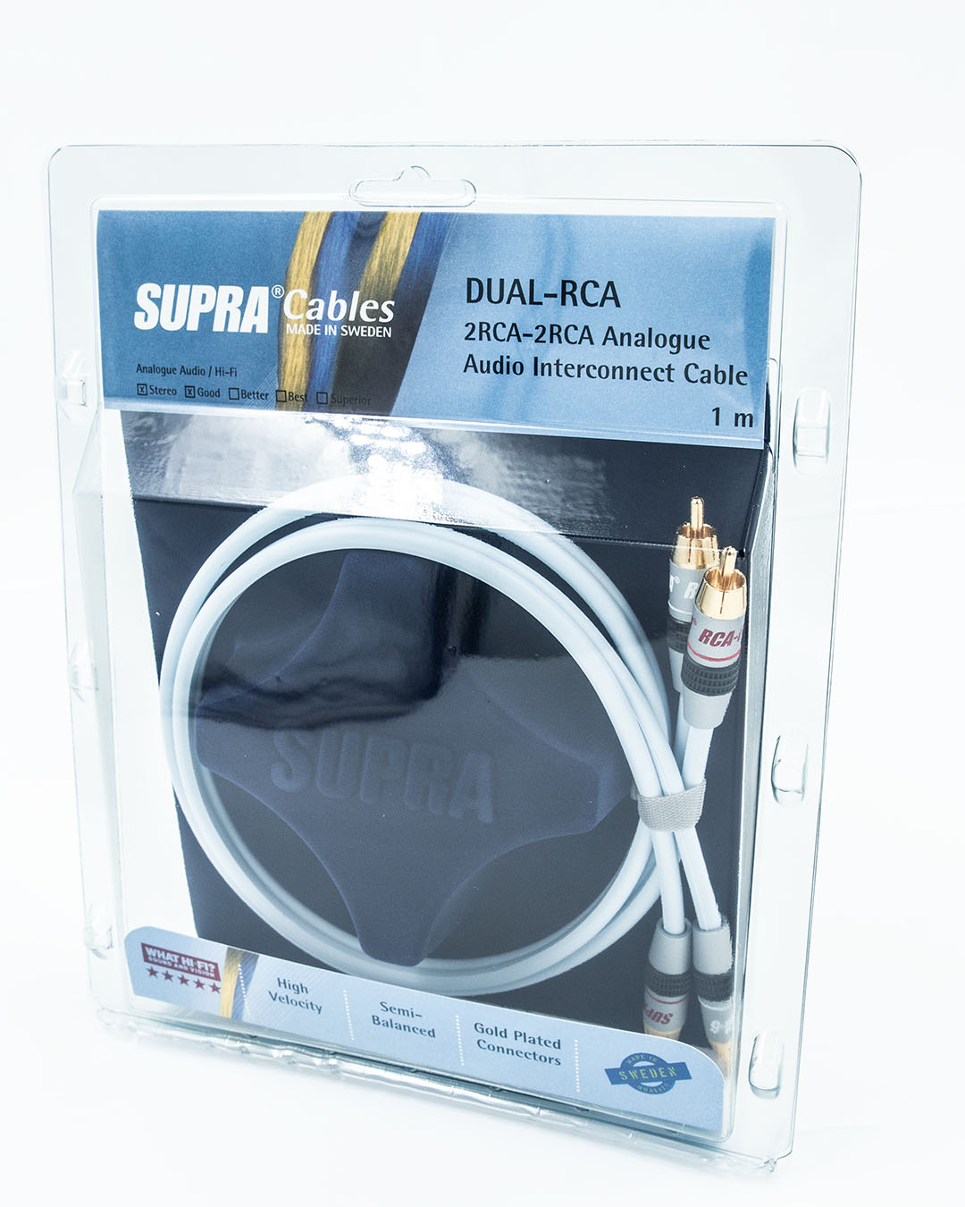 Supra DUAL RCA Kabel 2xRCA-2xRCA- 5m cena